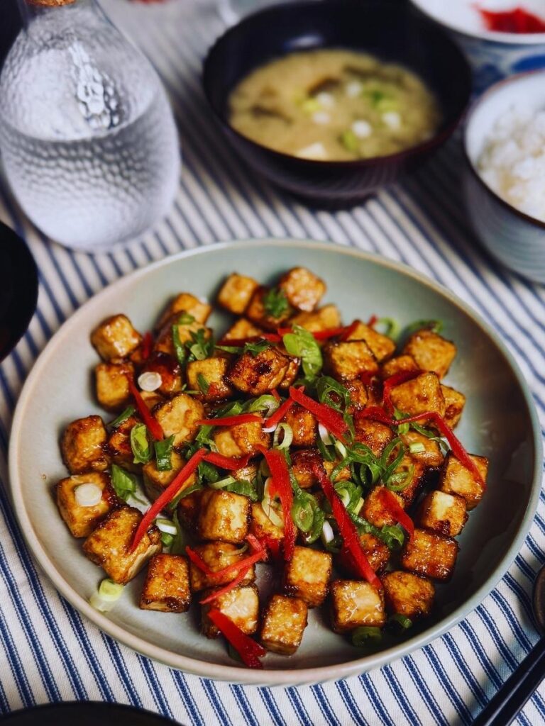 Sticky Tofu: Easy 10-Minute Recipe - Vegan Japanese